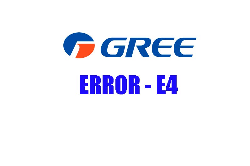  Tienes Un Error E4 En Tu Maquina Gree De Aire Acondicionado 