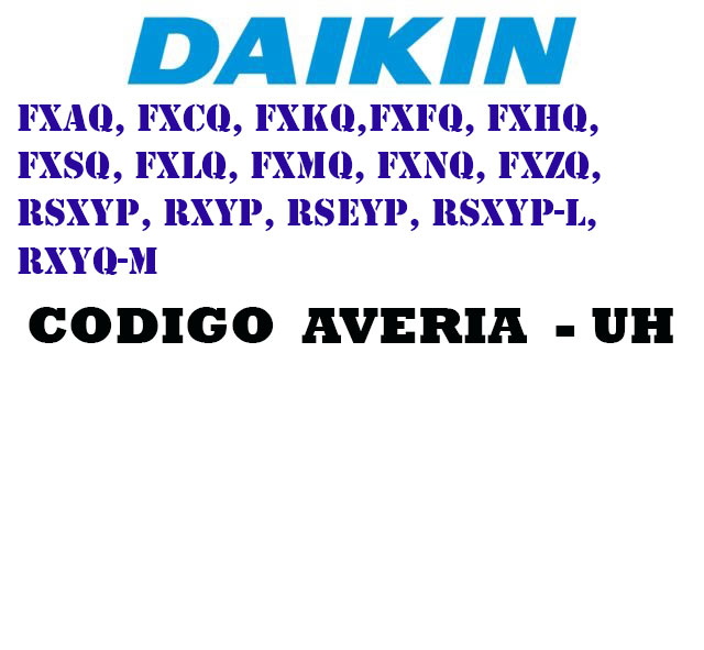 📌¿Sabes que es el error UH en Daikin FX Serie?📌